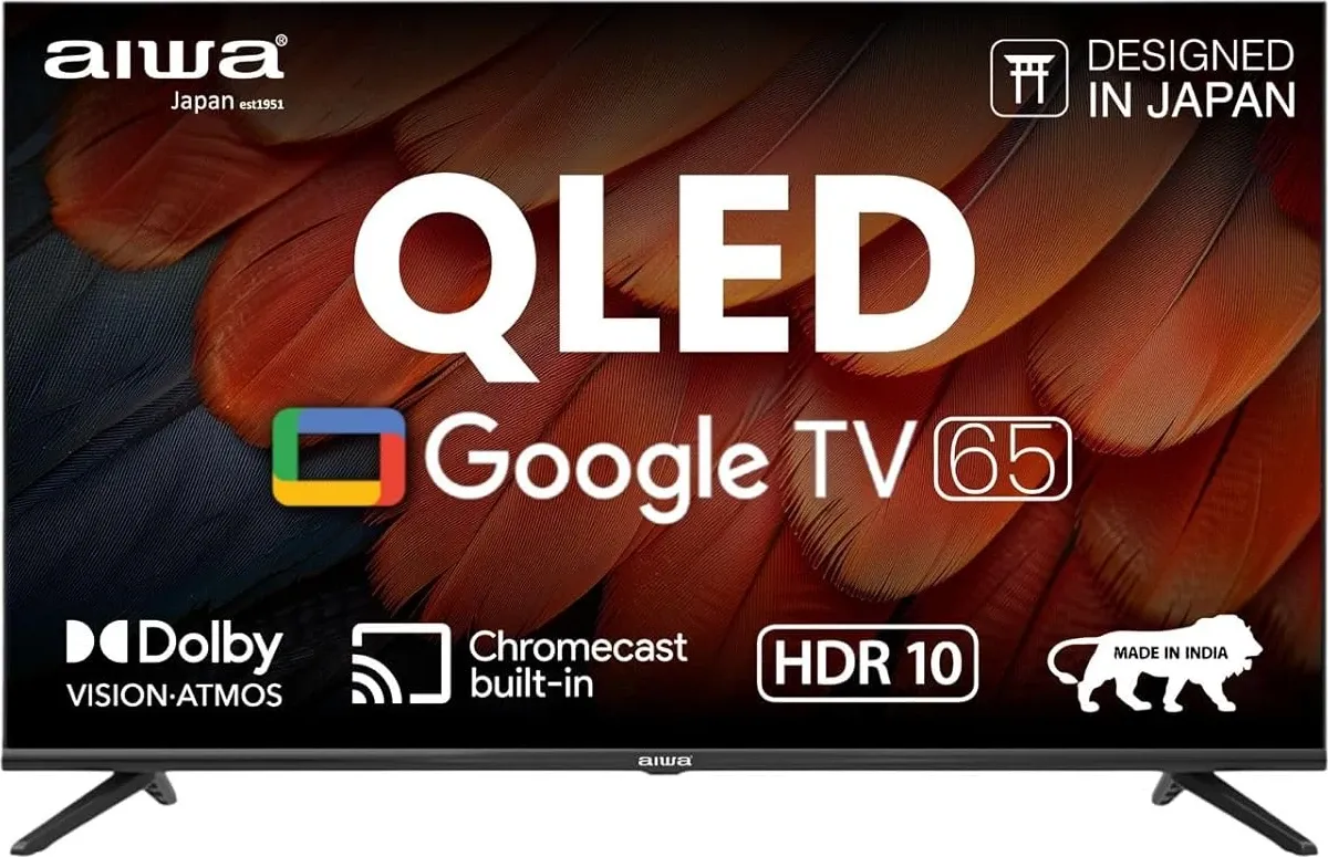 Aiwa Magnifiq 65 inch Ultra HD 4K Smart QLED TV Price in India 2025, Full Specs & Review | Smartprix
