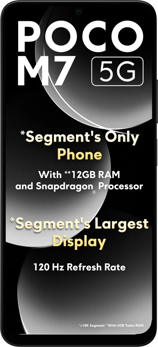 Poco M7 5G (8GB RAM + 128GB) Price in India 2025, Full Specs & Review ...