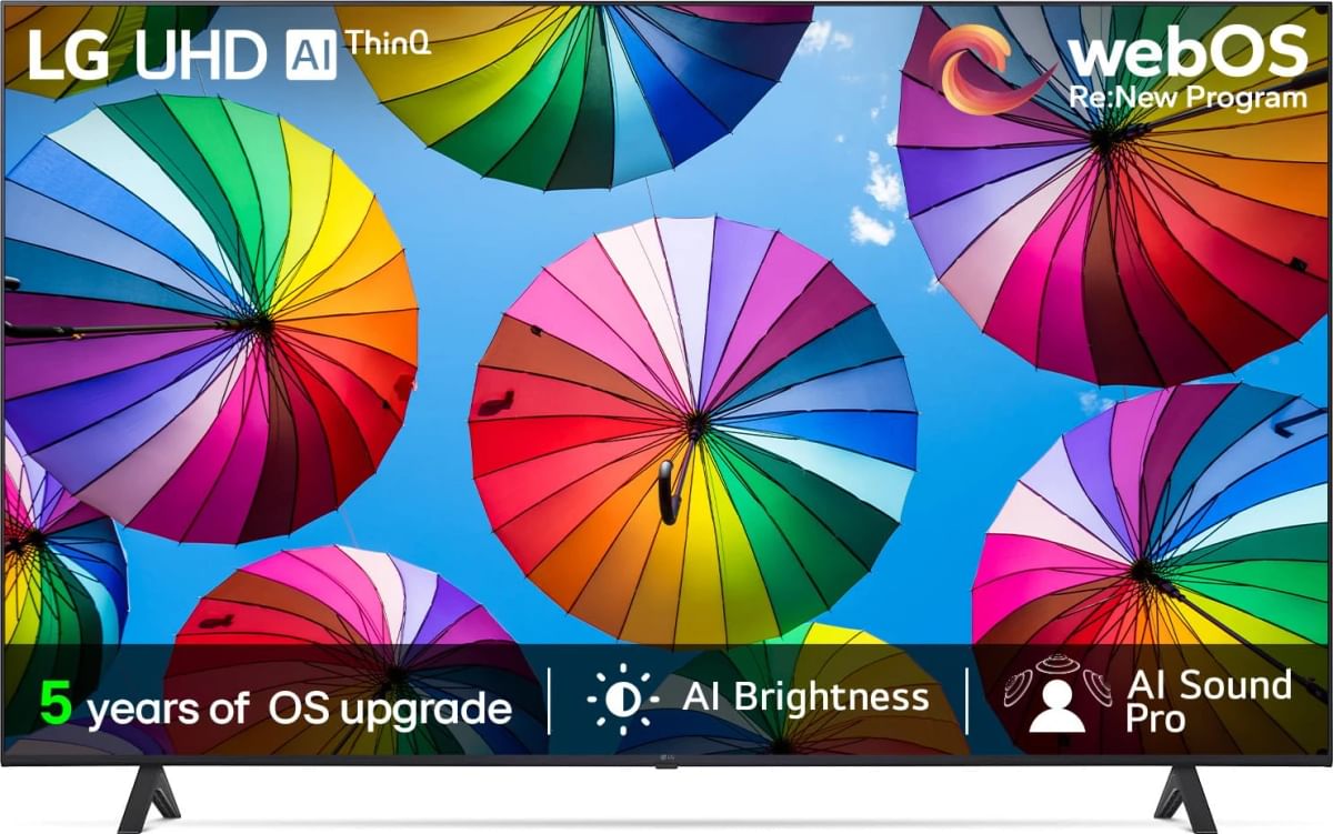 LG UR75 55 inch Ultra HD 4K Smart LED TV (55UR7550PSC) Price in India 2025, Full Specs & Review ...