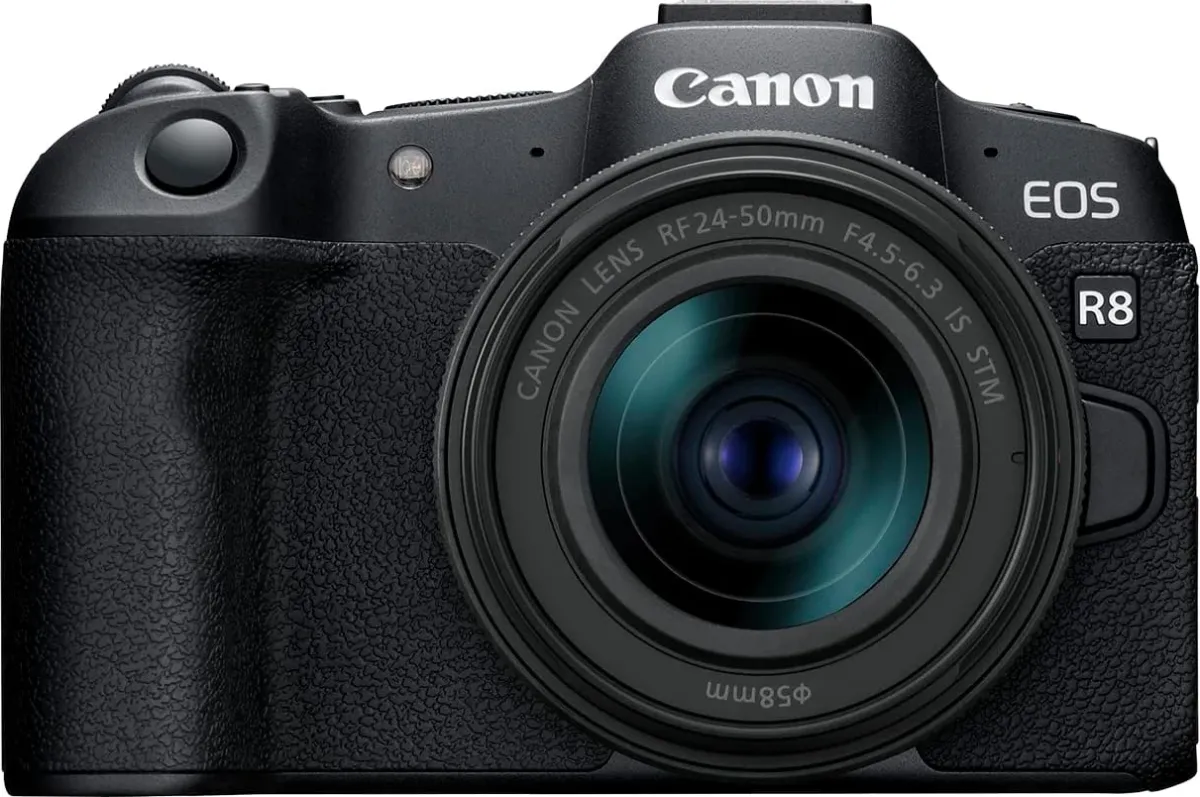 Canon EOS R8 24.2MP Mirrorless Camera with 24-50mm Lens - Price in ...