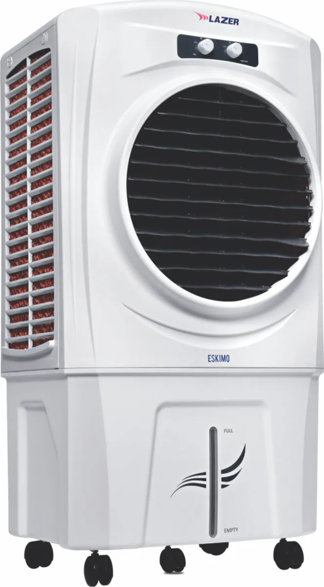 Lazer Eskimo 70 L Desert Air Cooler - Price in India (Mar 2026), Specs ...