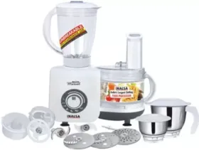 Inalsa Inox 1000 Pro 1000W Food Processor vs Philips HL 1661/00 700 W ...
