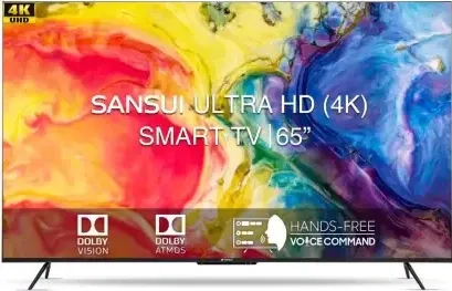Sansui JSW65GSUHDFF 65 inch Ultra HD 4K Smart LED TV - Price in India ...