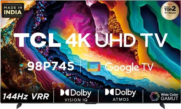 TCL P745 98 inch Ultra HD 4K Smart LED TV (98P745) Price in India 2025 ...