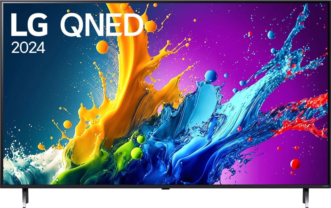 LG QNED82T 55 inch Ultra HD 4K Smart QNED TV (55QNED82T6A) Price in India 2025, Full Specs ...